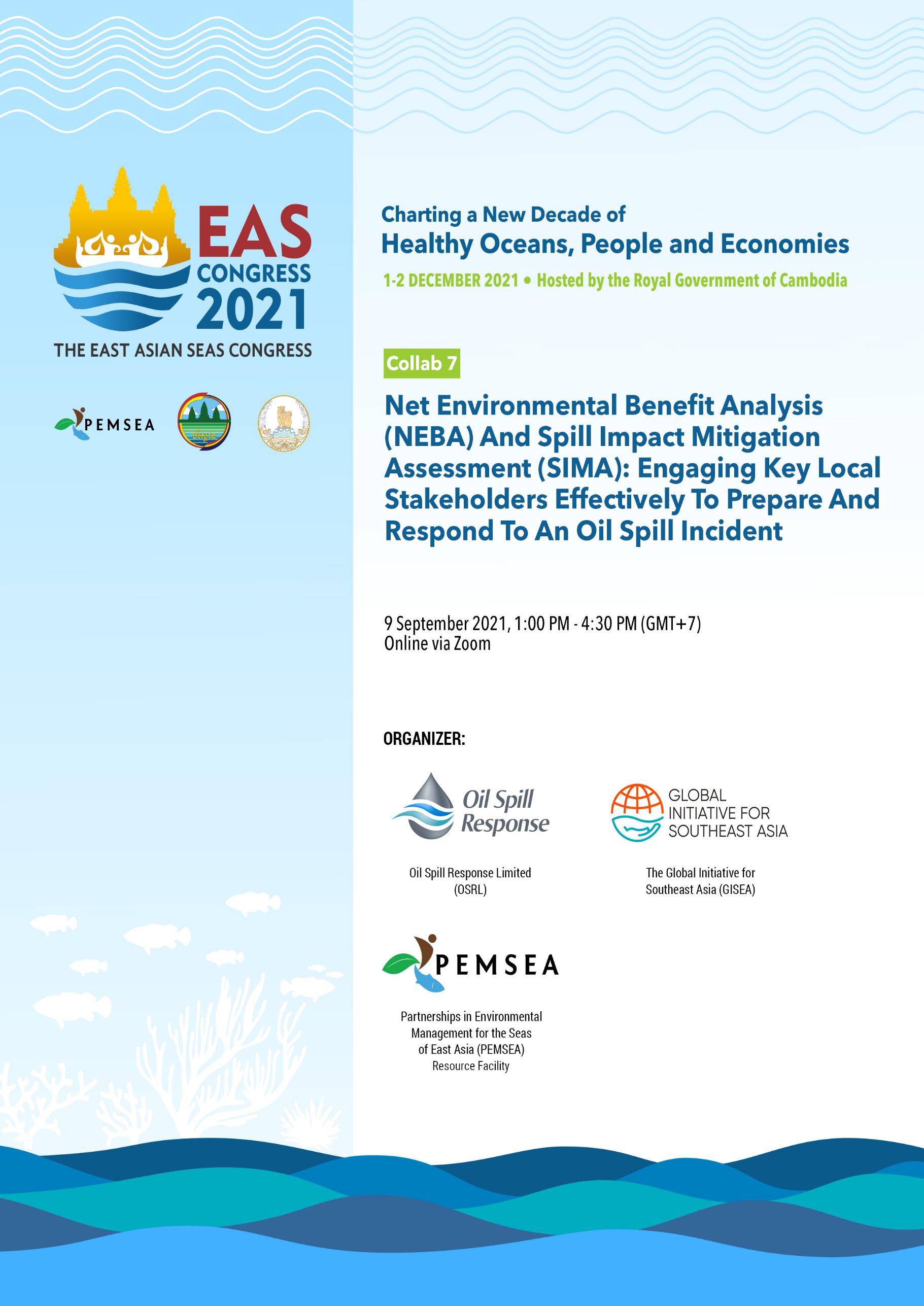 Collab 7: Net Environmental Benefit Analysis (NEBA) and Spill Impact ...