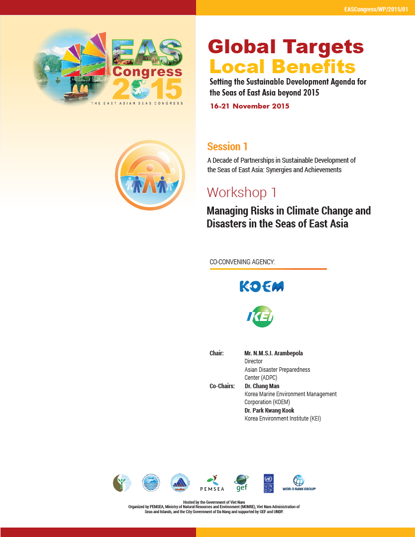 Proceedings of the workshop on Managing Risks in Climate Change and ...