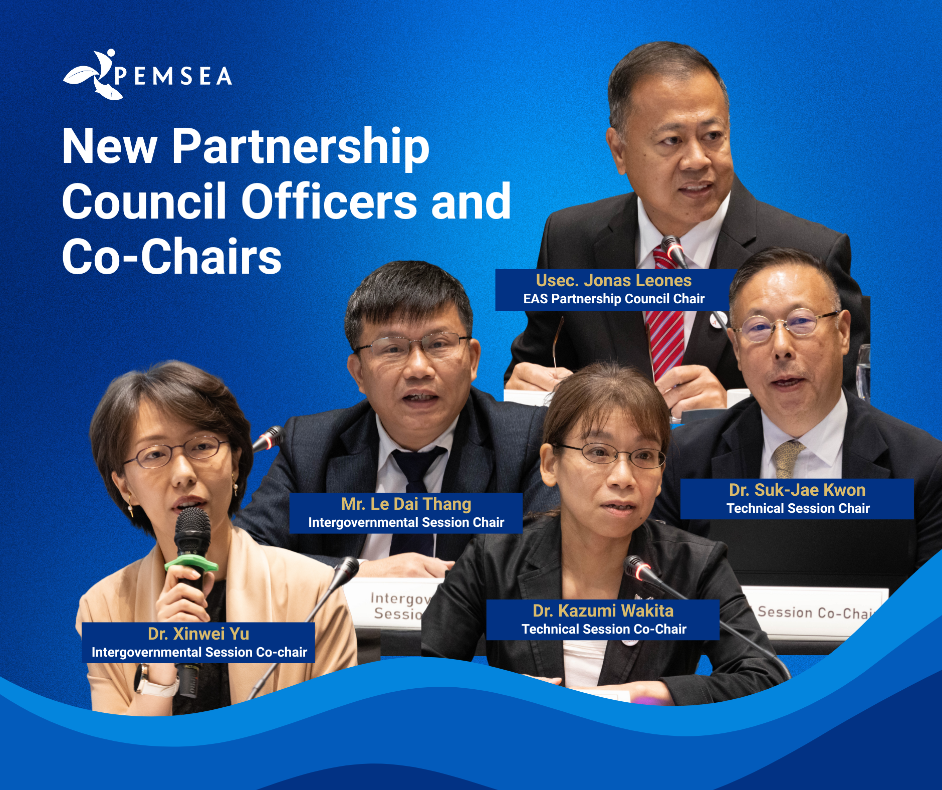 PEMSEA Welcomes the New Officers and Co-Chairs of the East Asian Seas ...